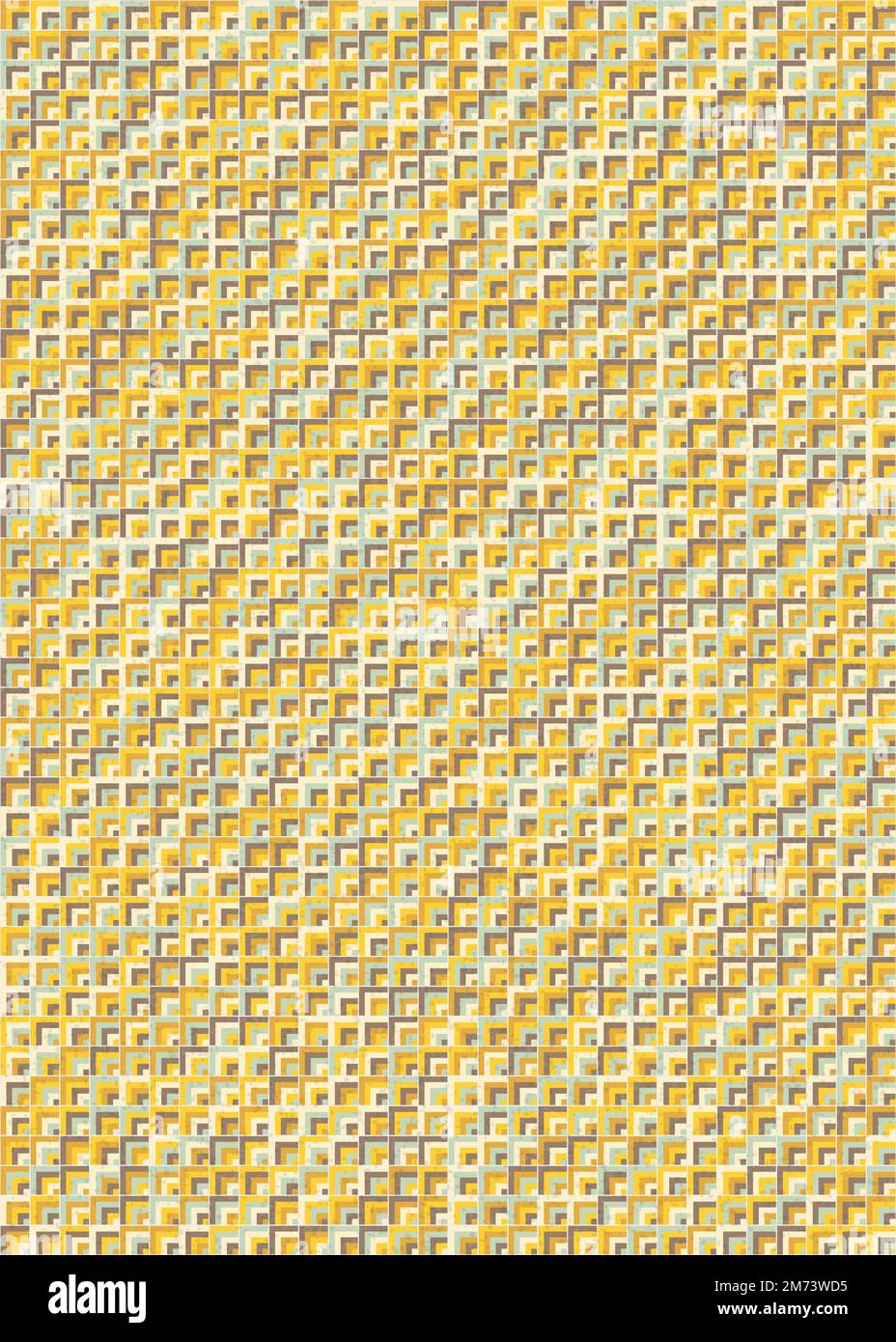 Abstract Geometrical generative computational art illustration Stock ...