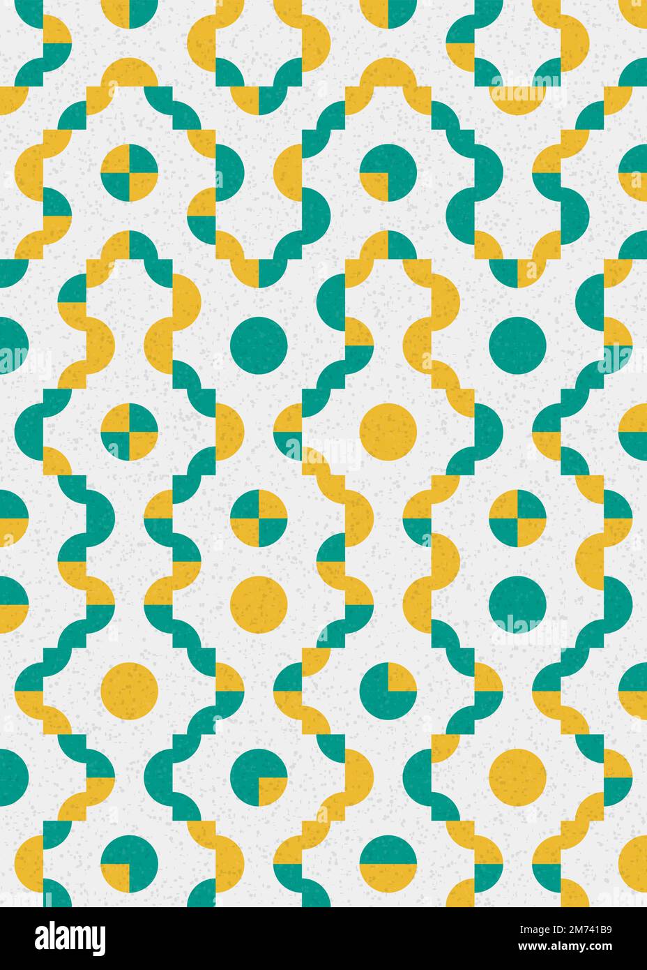 Abstract Geometrical generative computational art illustration Stock ...