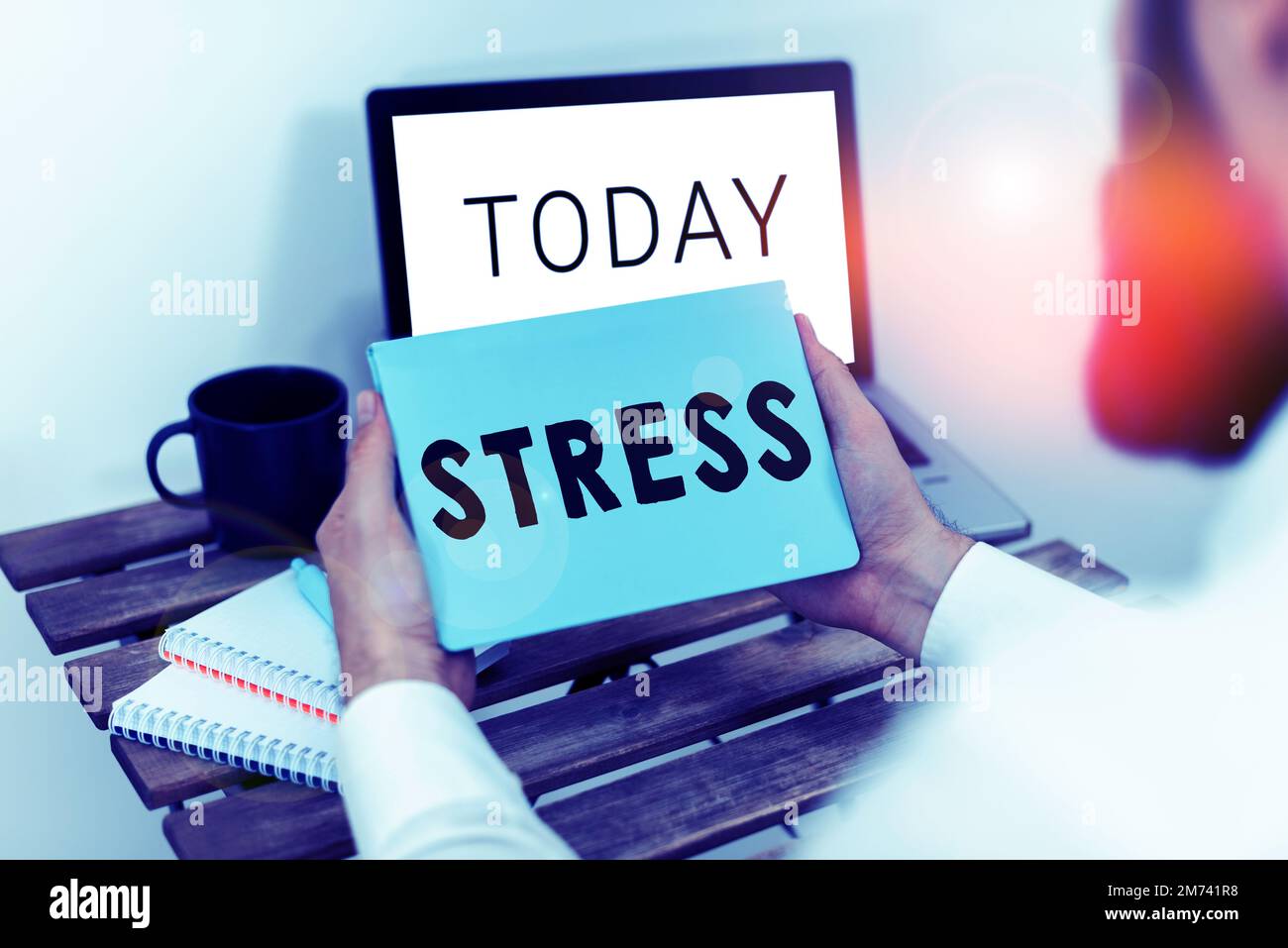 Handwriting text Stress. Business approach a physical chemical or ...