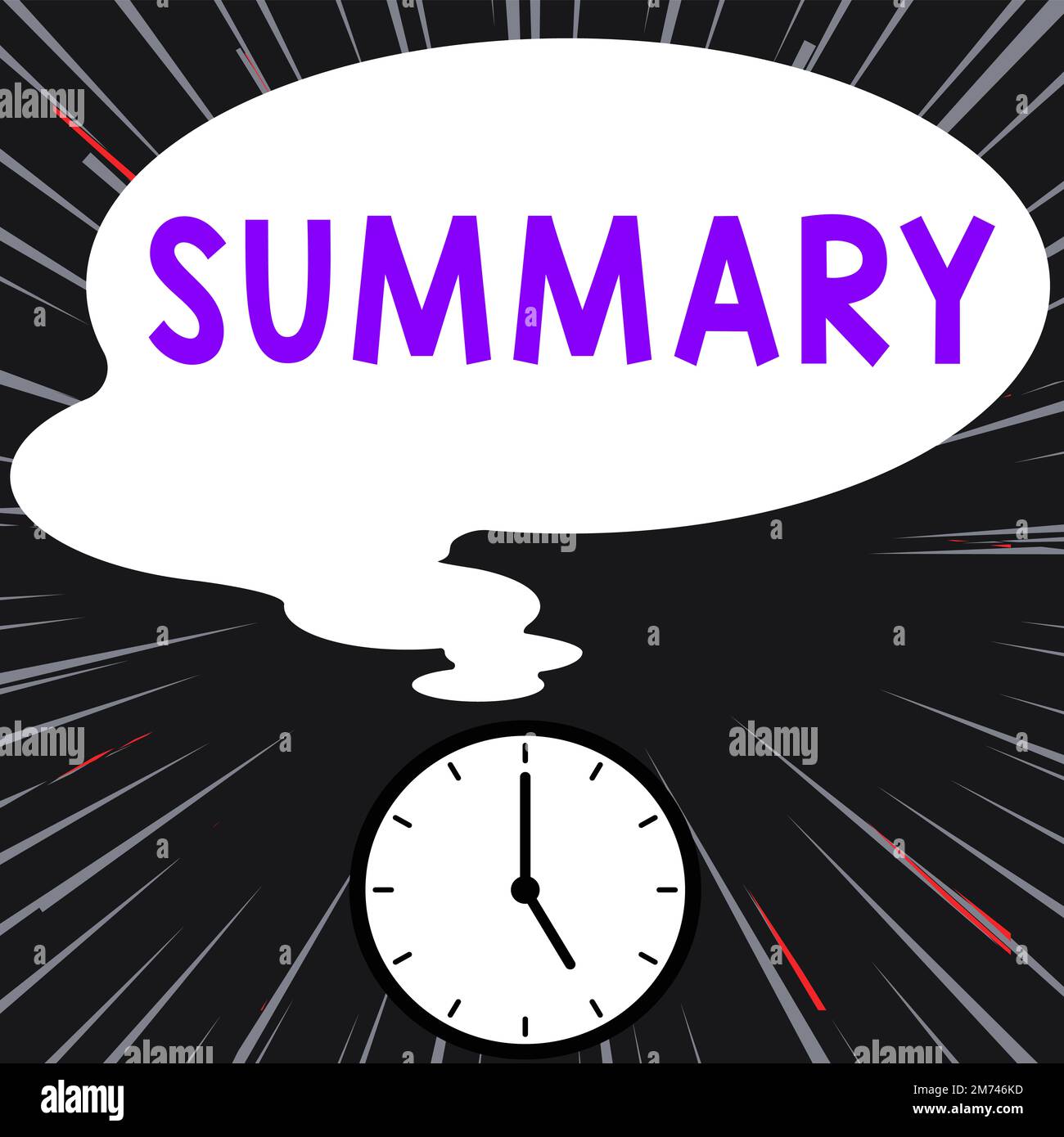 Inspiration showing sign Summary. Concept meaning Brief Statement ...