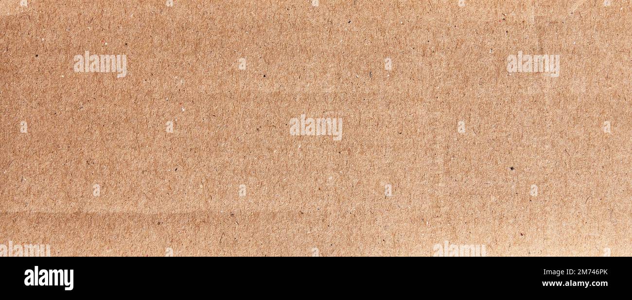 Brown cardboard carton material texture background Stock Photo - Alamy