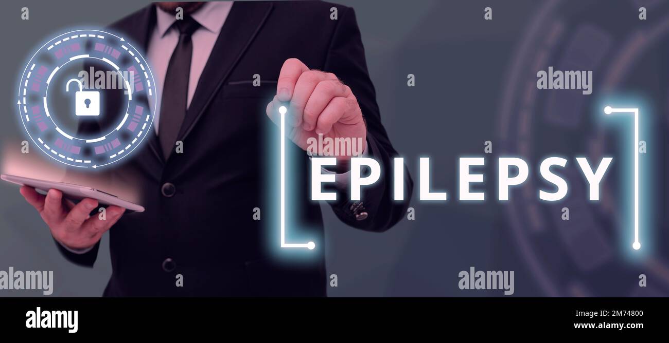 Handwriting text Epilepsy. Business approach Fourth most common ...