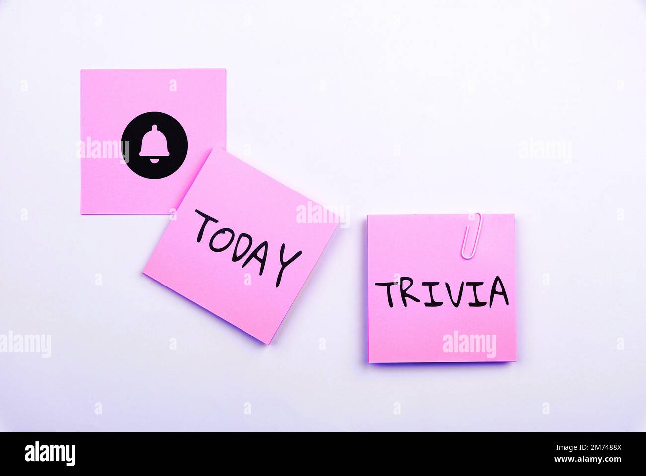 Text caption presenting Trivia. Concept meaning details considerations ...