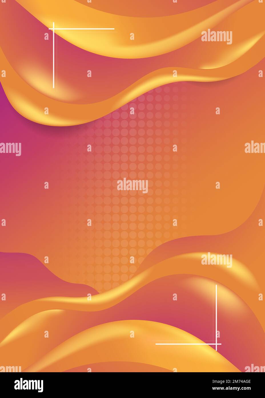 Orange abstract background design vector Stock Vector Image & Art - Alamy