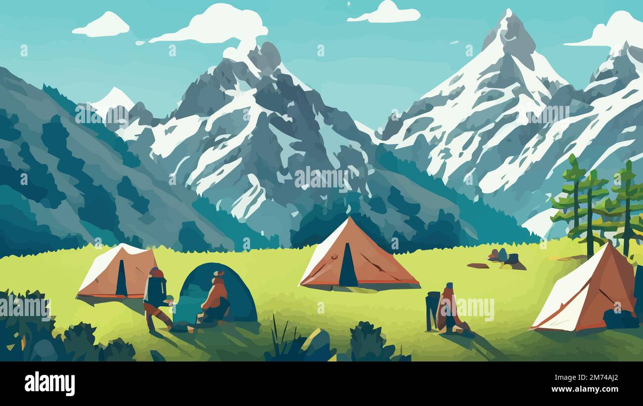 Jungle background star Stock Vector Images - Alamy