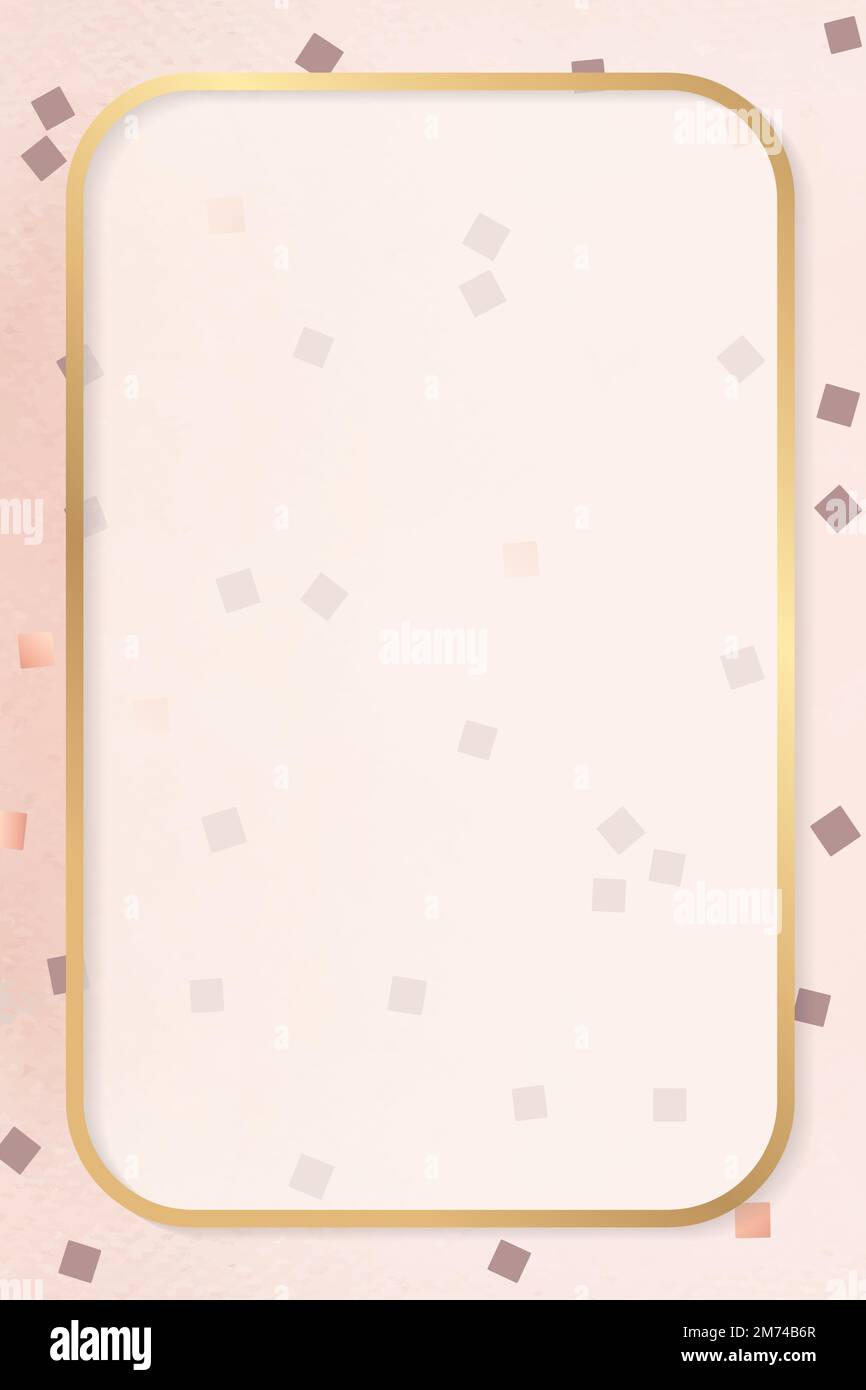 Rectangle framed card mockup vector Stock Vector Image & Art - Alamy