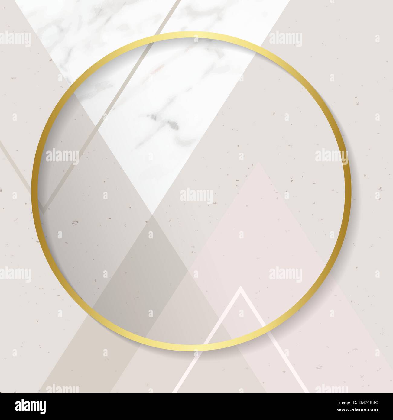 Gold round frame badge vector Stock Vector Image & Art - Alamy