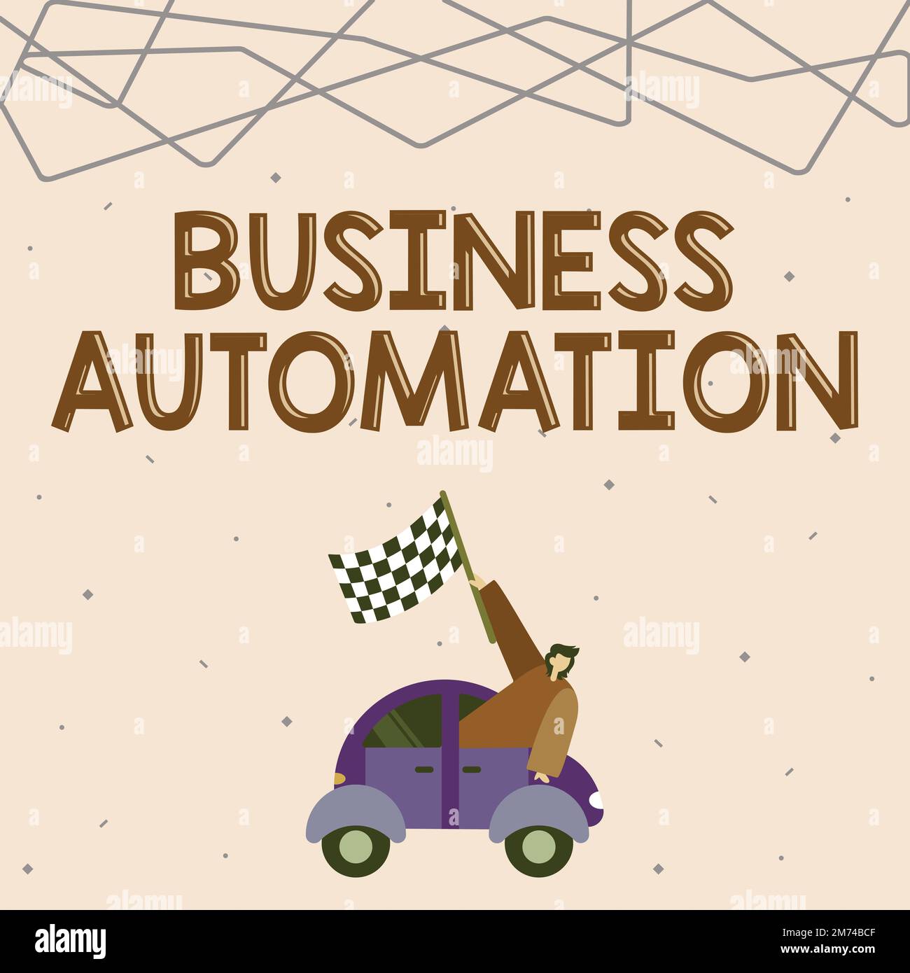Hand writing sign Business Automation. Business approach for Digital Transformation Streamlined ...