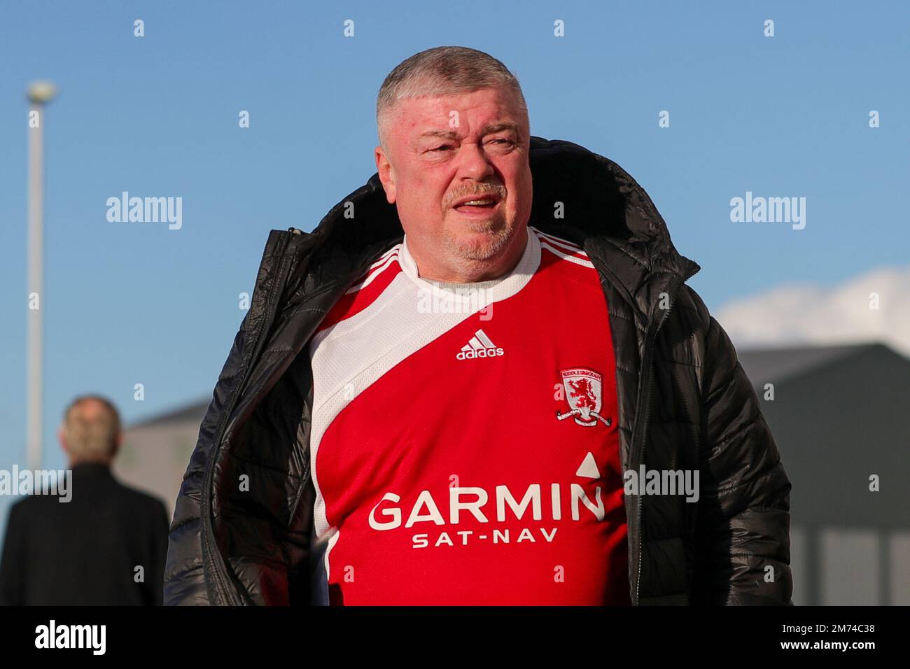 Middlesbrough supporters begin to arrive for today’s Emirates FA Cup ...