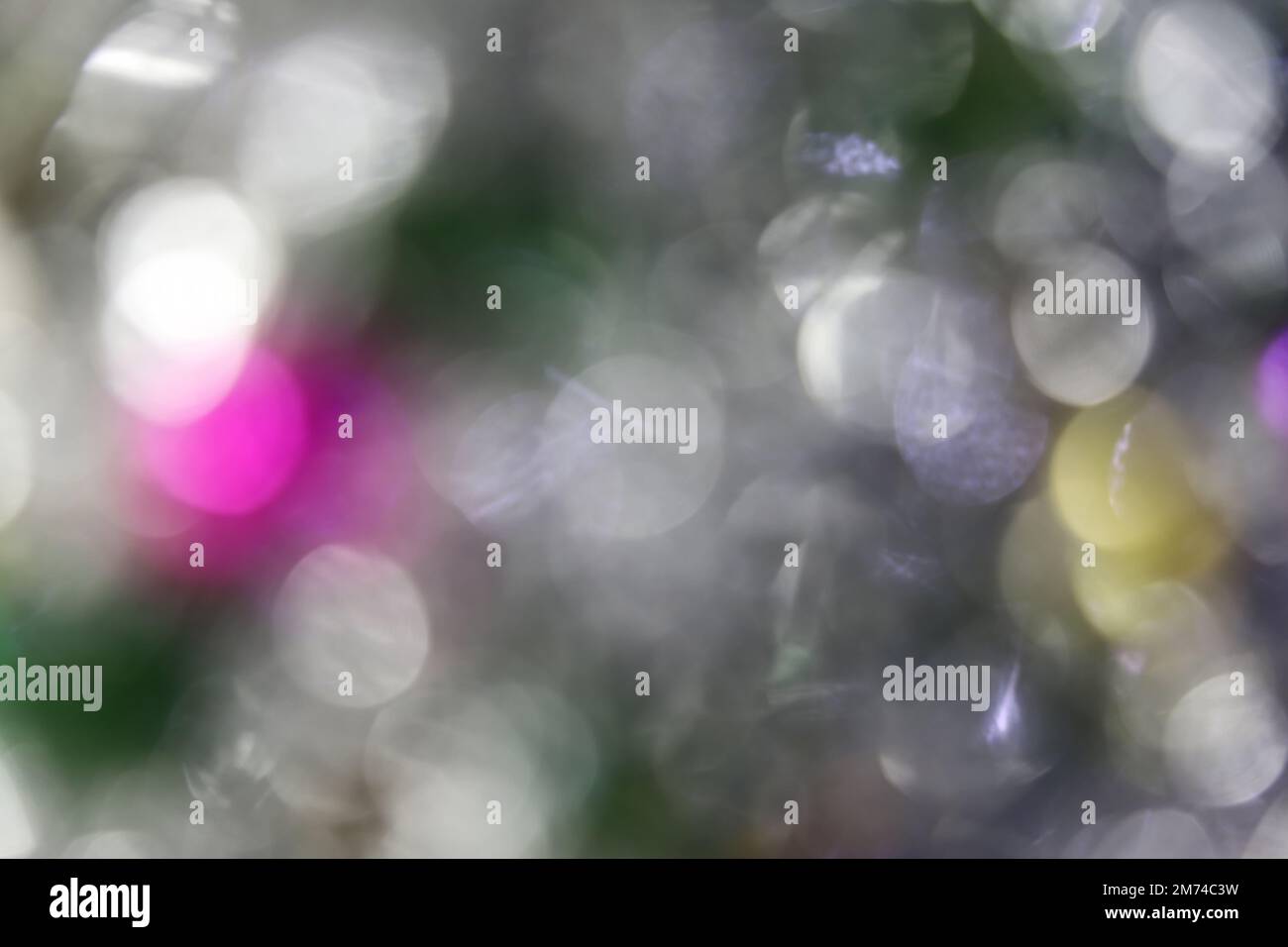 Abstract Blurred beautiful shiny christmas light bokeh background Stock ...