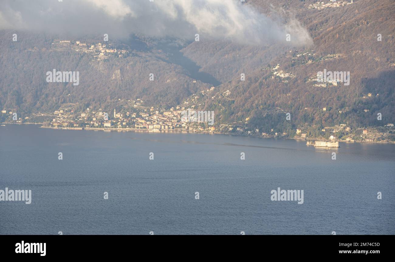 Cannero riviera castle hi-res stock photography and images - Alamy