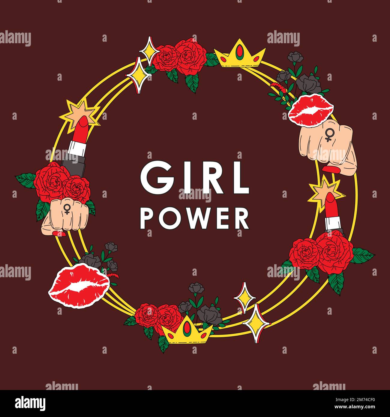 Empower and circle hi-res stock photography and images - Alamy