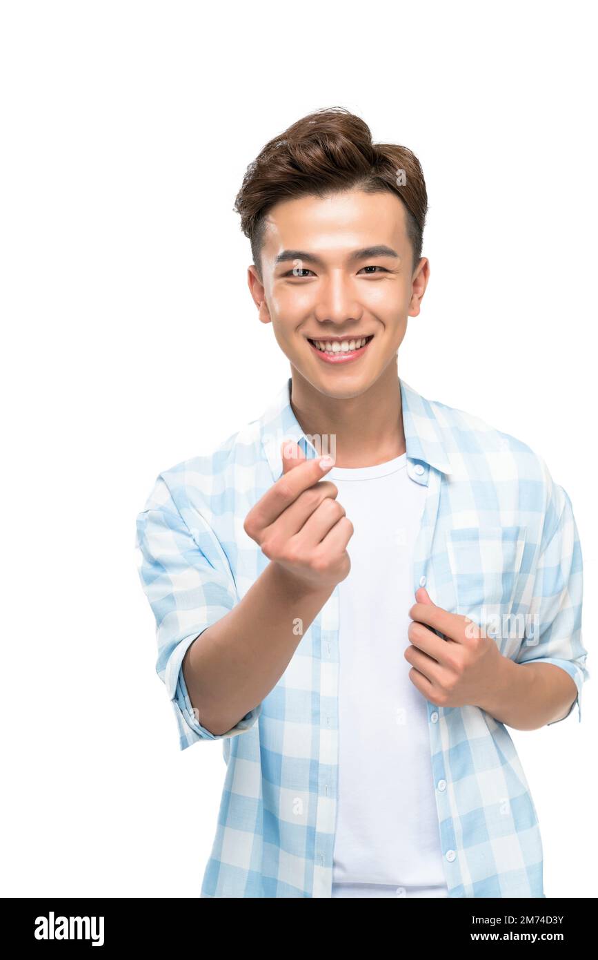 Happy young man Stock Photo - Alamy