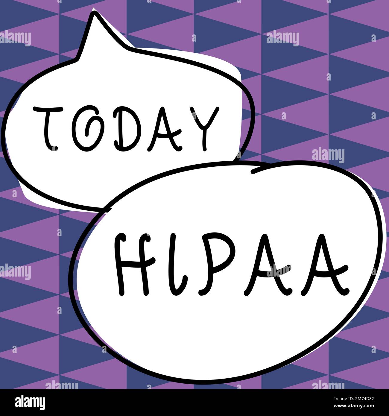 Handwriting text Hipaa. Word Written on Acronym stands for Health ...