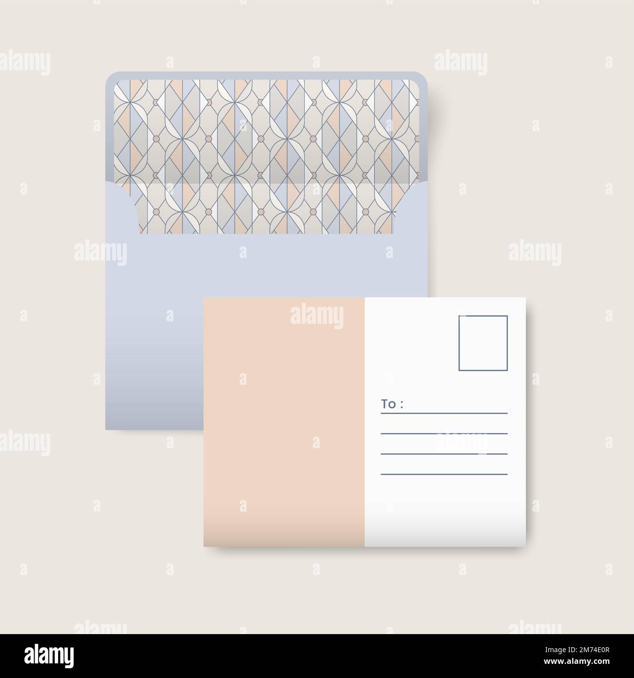 Peach pink beige pastel Stock Vector Images - Alamy