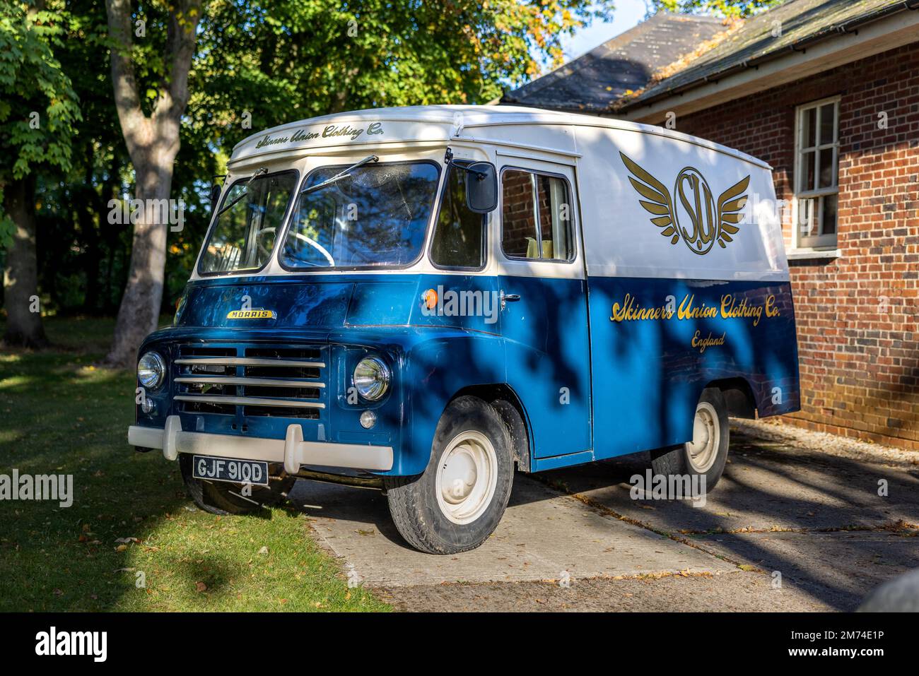 1966 Morris LD van ‘GJF 910D’ on display at the October Scramble held ...
