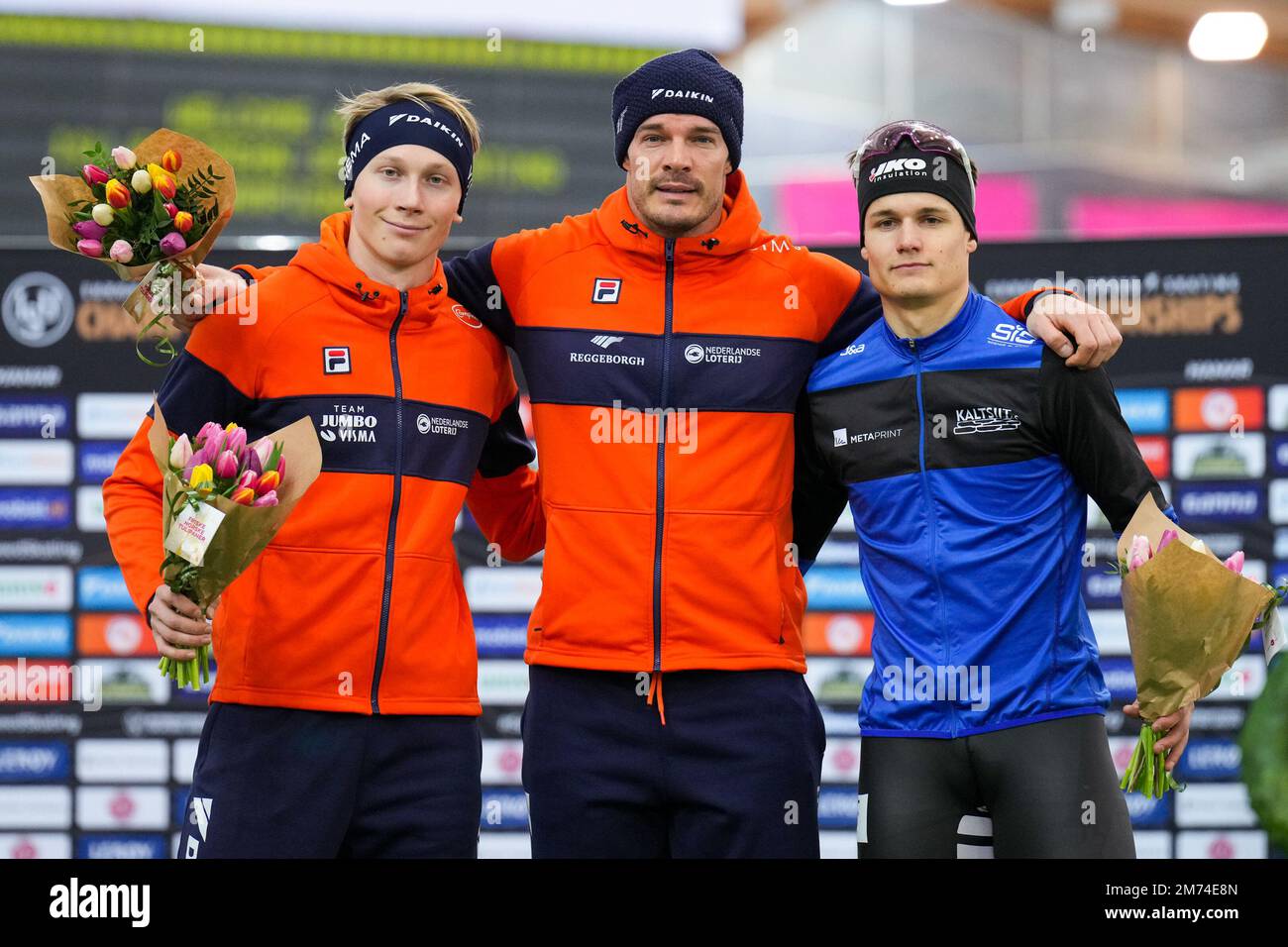 HAMAR, NORWAY - JANUARY 7: Merijn Scheperkamp of The Netherlands, Hein ...