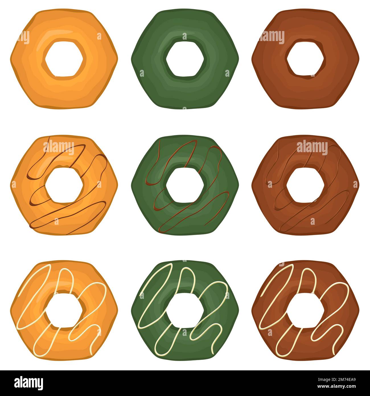 Big set homemade cookie different taste in pastry biscuit, large kit ...