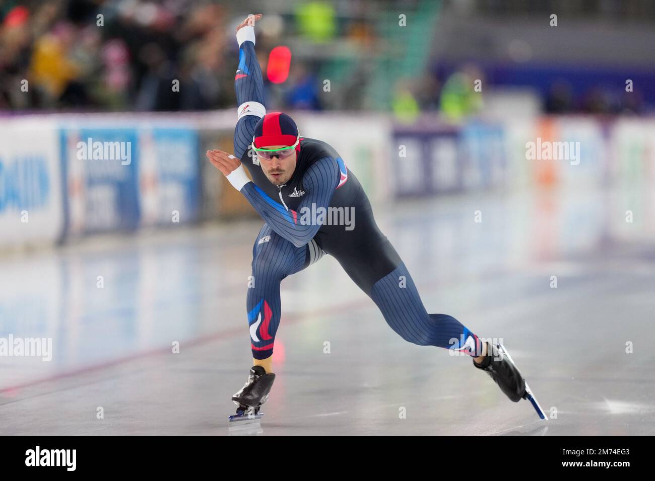 HAMAR, NORWAY - JANUARY 7: Cornelius Kersten of Great Britain competing ...