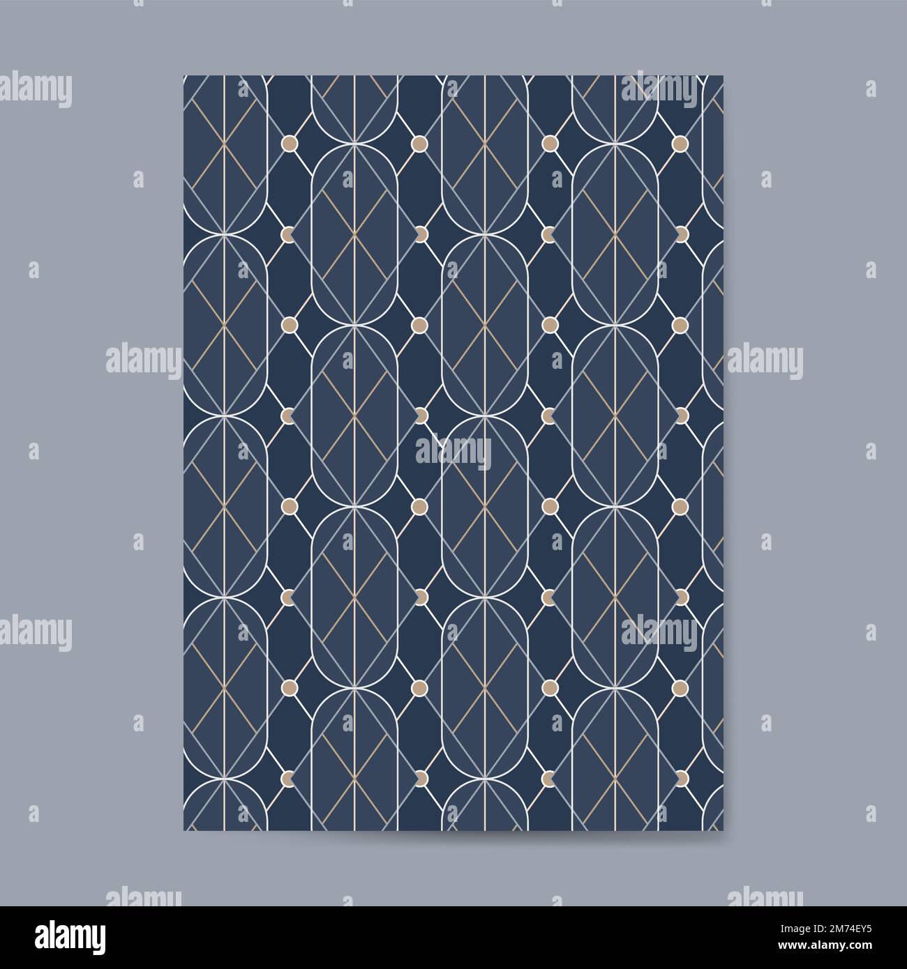 Golden blue white paper Stock Vector Images - Alamy