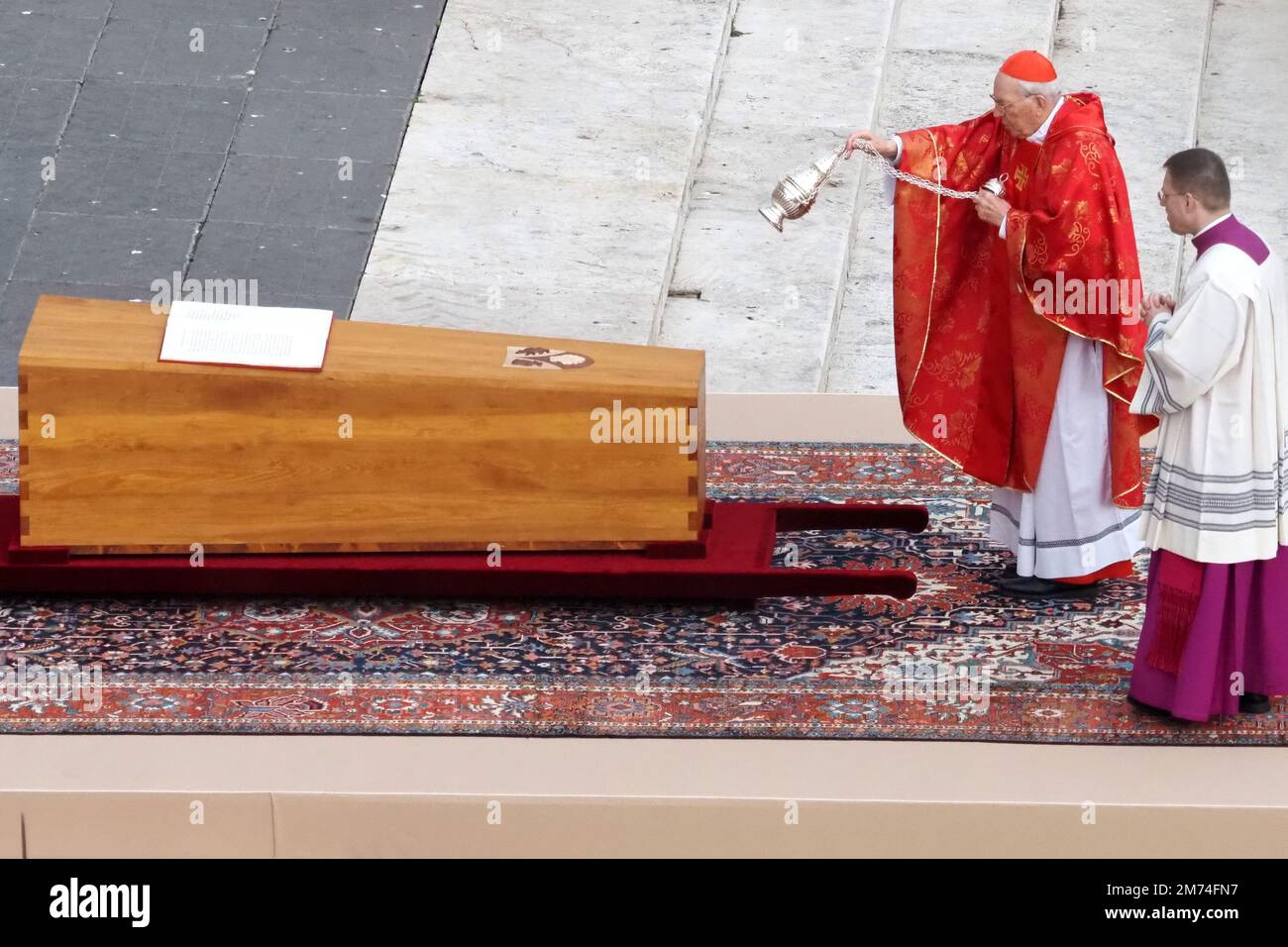 Funeral of Joseph Aloisius Ratzinger "Pope Benedict XVI" held in St ...