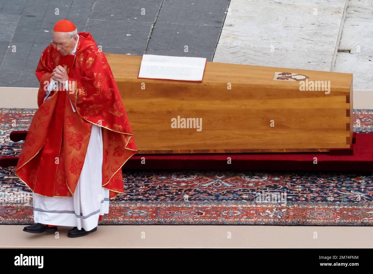 Funeral of Joseph Aloisius Ratzinger "Pope Benedict XVI" held in St ...