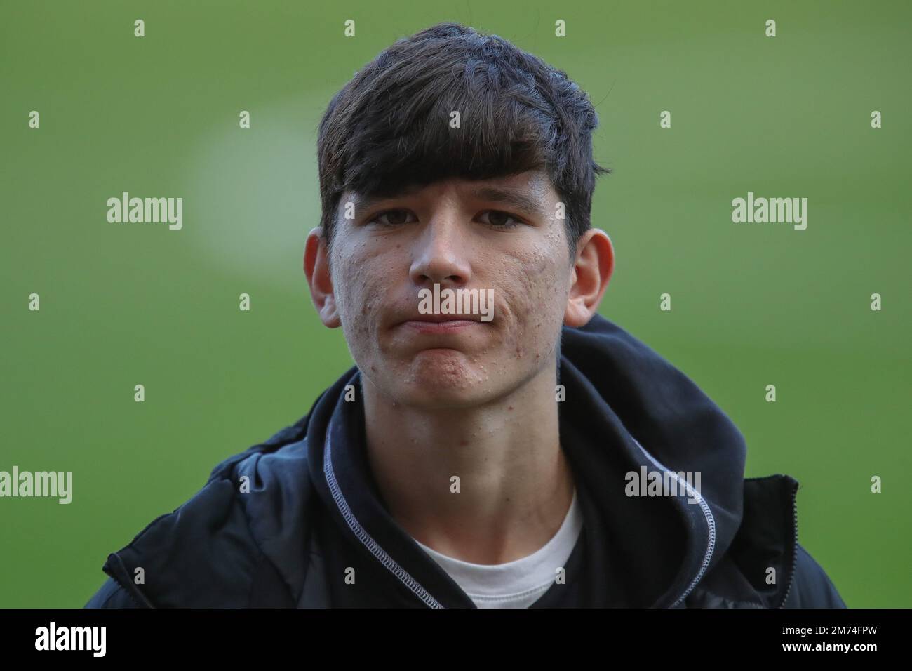 James Beadle of Brighton arrives at The Riverside Stadium ahead of the ...