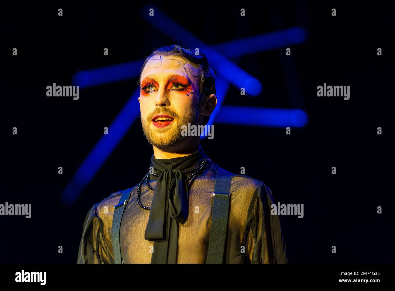 05 January 2023, Brandenburg, Cottbus: Staatstheater Cottbus actor ...