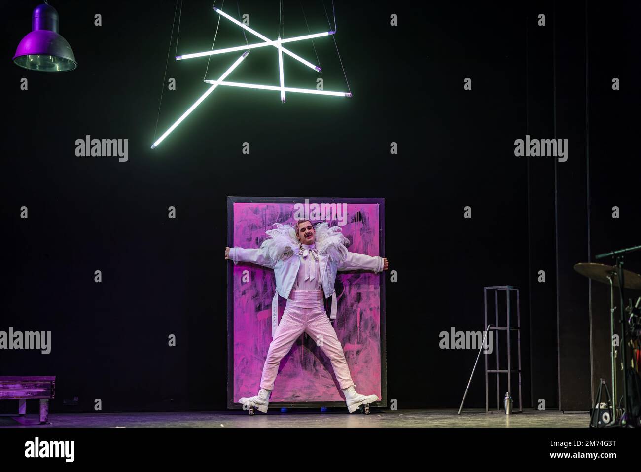 05 January 2023, Brandenburg, Cottbus: Staatstheater Cottbus actor Kai ...