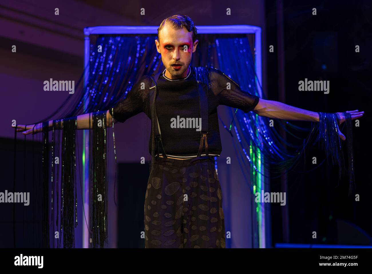 05 January 2023, Brandenburg, Cottbus: Staatstheater Cottbus actor ...