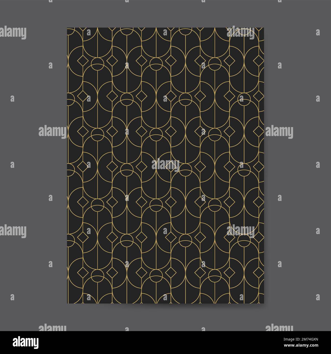 Golden geometric layers hi-res stock photography and images - Alamy