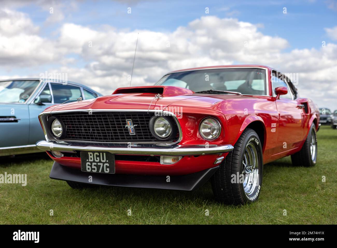 1969 Ford Mustang ‘BGU 657G’ on display at the October Scramble held at ...