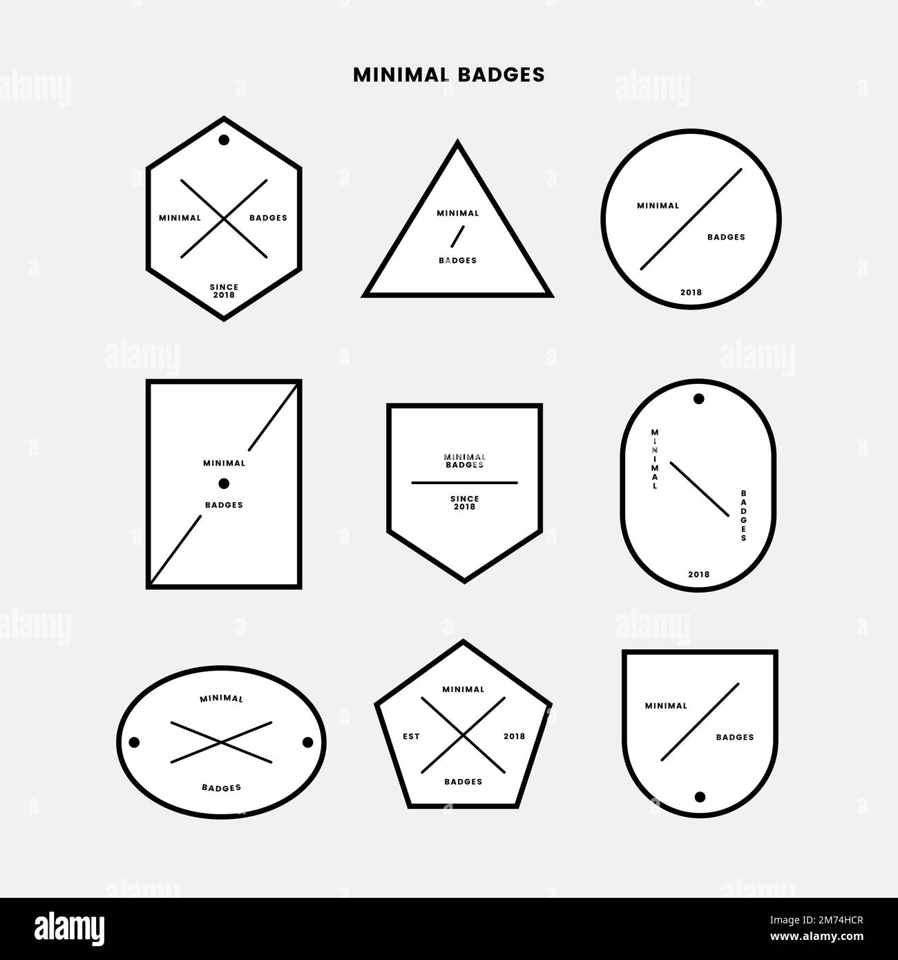 Black logos hi-res stock photography and images - Alamy