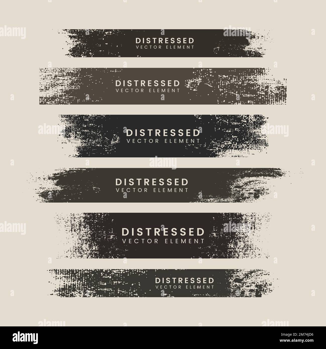 Black distressed textured badges vector set Stock Vector Image & Art ...