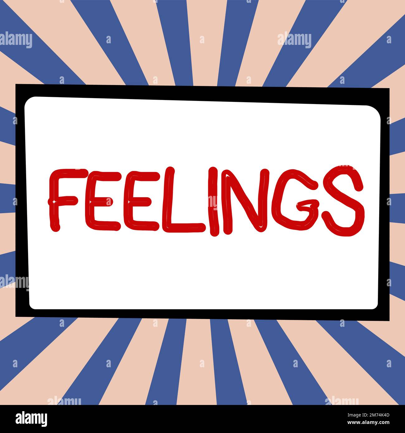 Conceptual display Feelings. Business idea causing happy positive ...