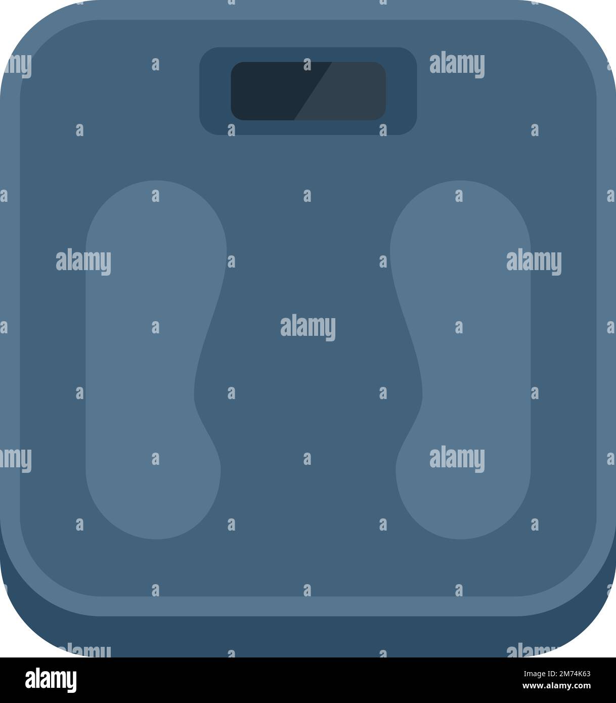 Sport scales icon flat vector. Diet loss. Weight balance isolated Stock ...
