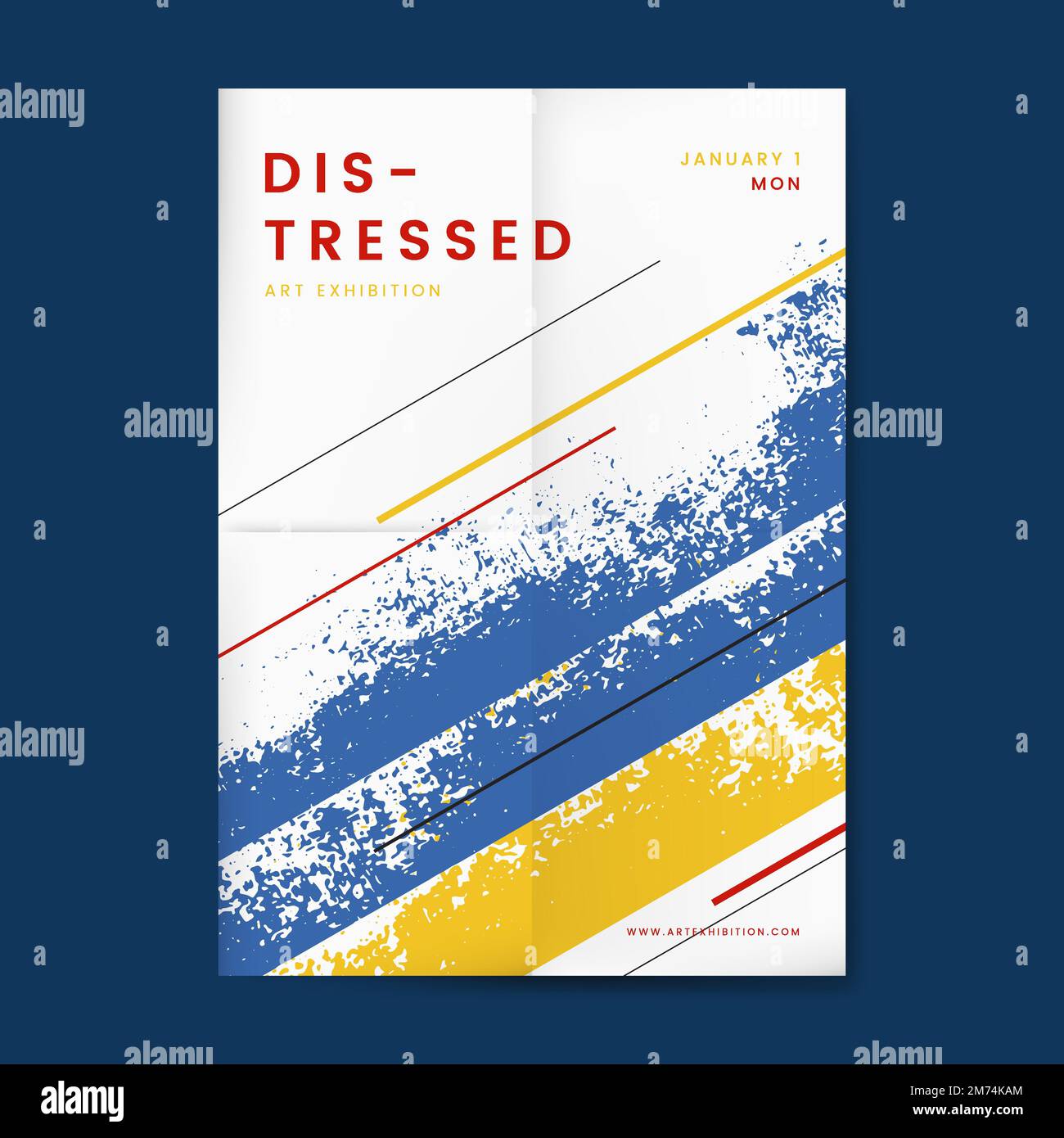 Grunge colorful distressed textured poster Stock Vector Image & Art - Alamy