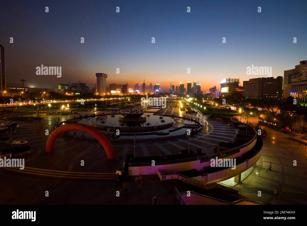 Jinan city quancheng square shandong hi-res stock photography and ...