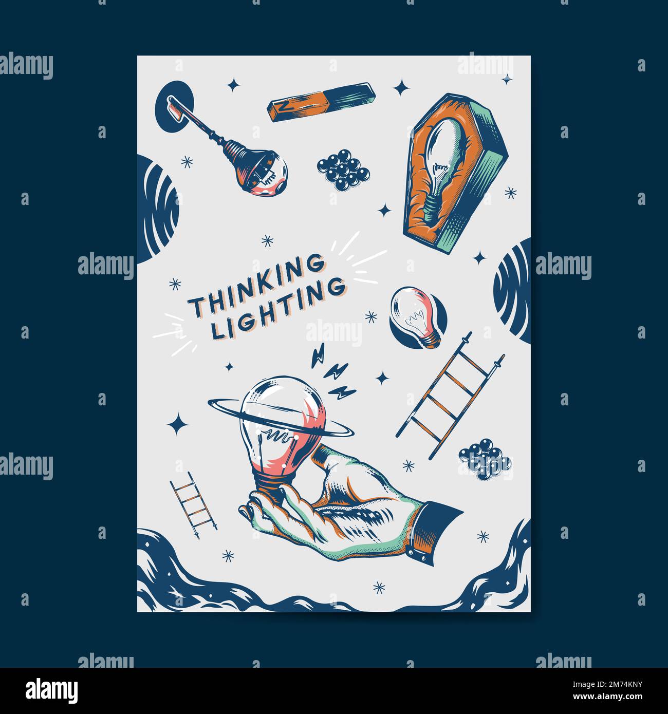 Creative thinking and new ideas concept vector Stock Vector Image & Art ...