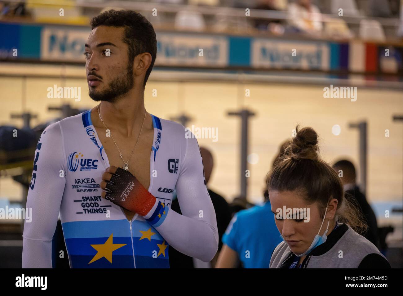 Donavan GRONDIN, Men's Omnium during the Track Cycling French ...