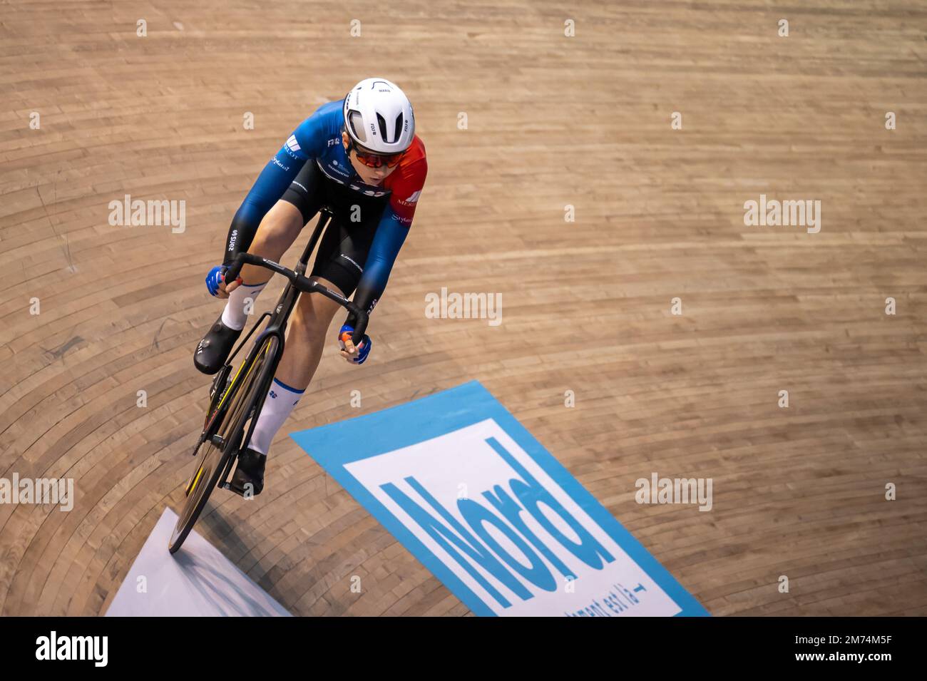 Marie LE NET, Women's Omnium during the Track Cycling French ...