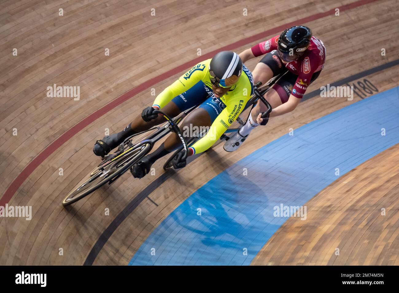Marie-Divine KOUAME, Women's Sprint during the Track Cycling French ...