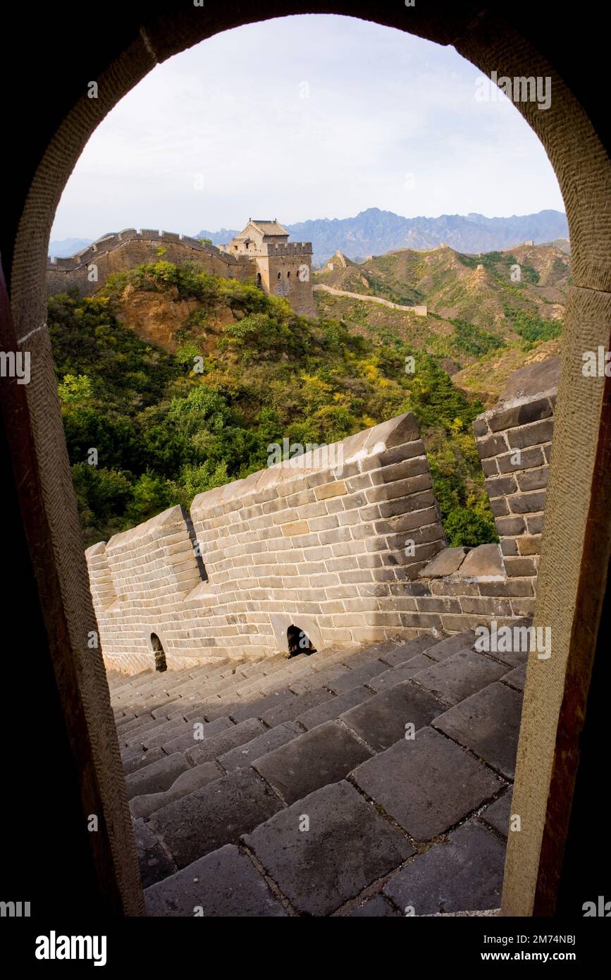 Great Wall of Jinshanling Stock Photo - Alamy