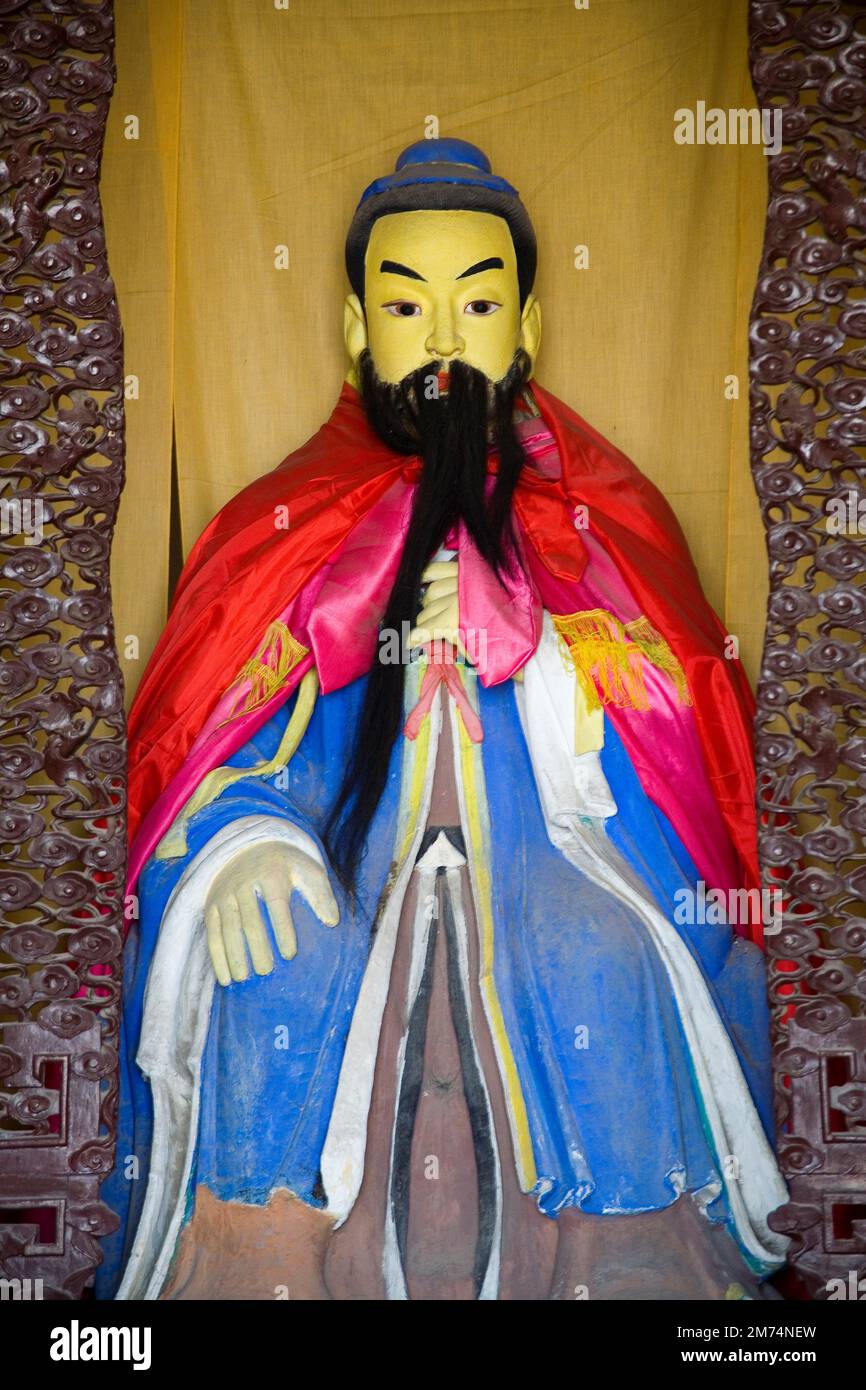 Thousand Buddha Mountain,Wan-fo Cave,Shandong Province,China Stock ...