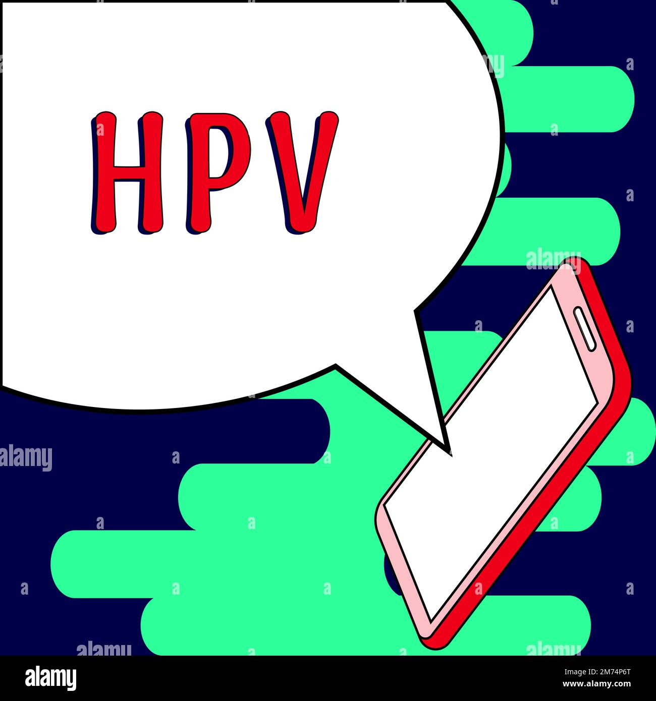 Conceptual display Hpv. Internet Concept Group of viruses that affect ...