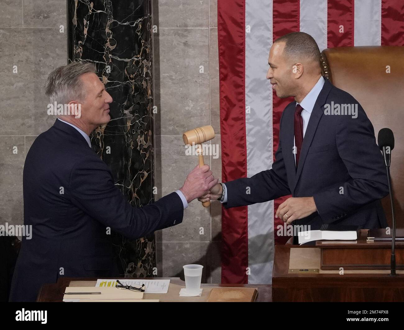 Washington, United States. 07th Jan, 2023. Rep. Hakeem Jeffries, D-NY ...
