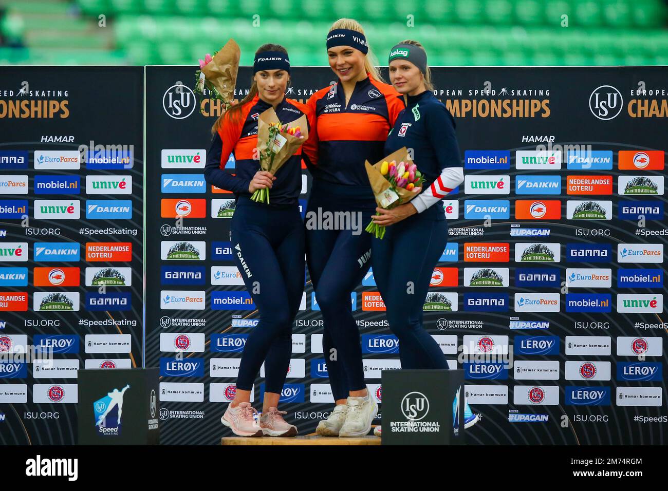 Femke kok of netherlands and jutta leerdam of netherlands hi-res stock ...