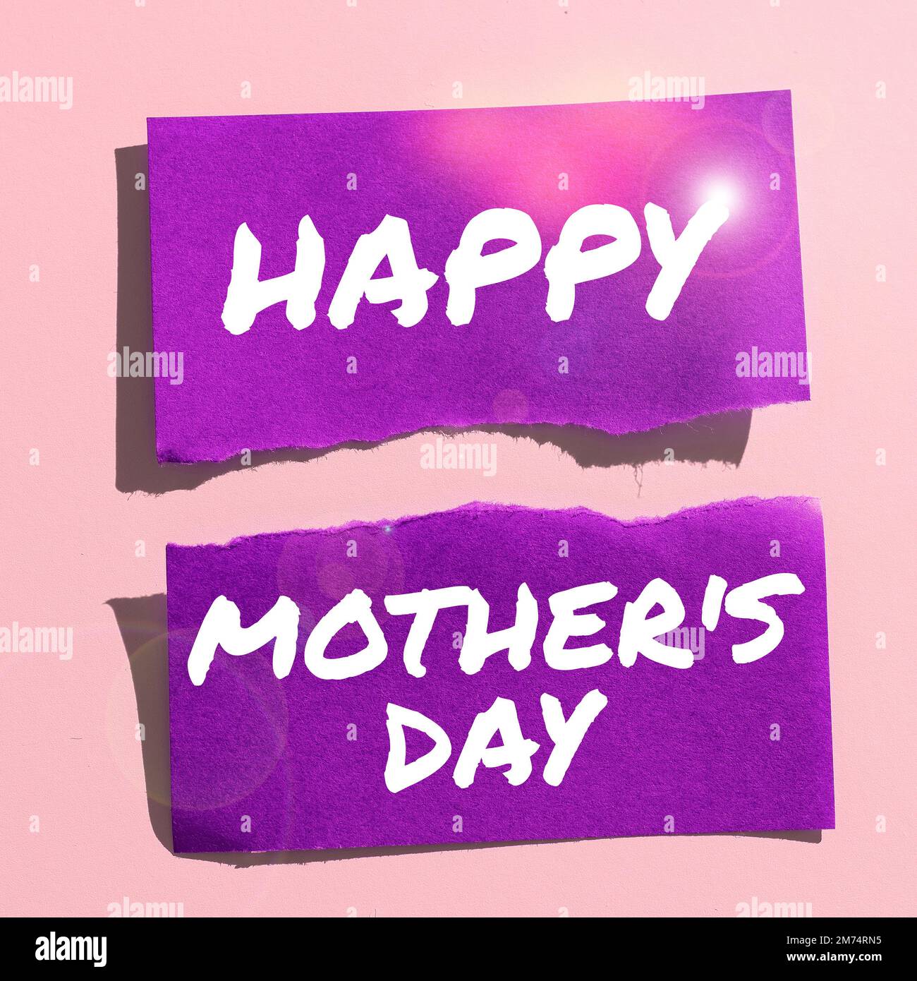 Conceptual caption Happy Mother's Day. Business overview celebrated in ...