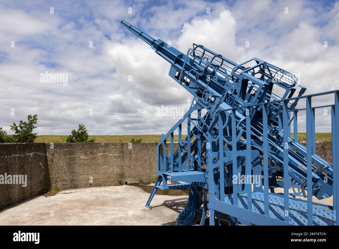 Location of German WW2 anti-aircraft defence in Dutch province ...