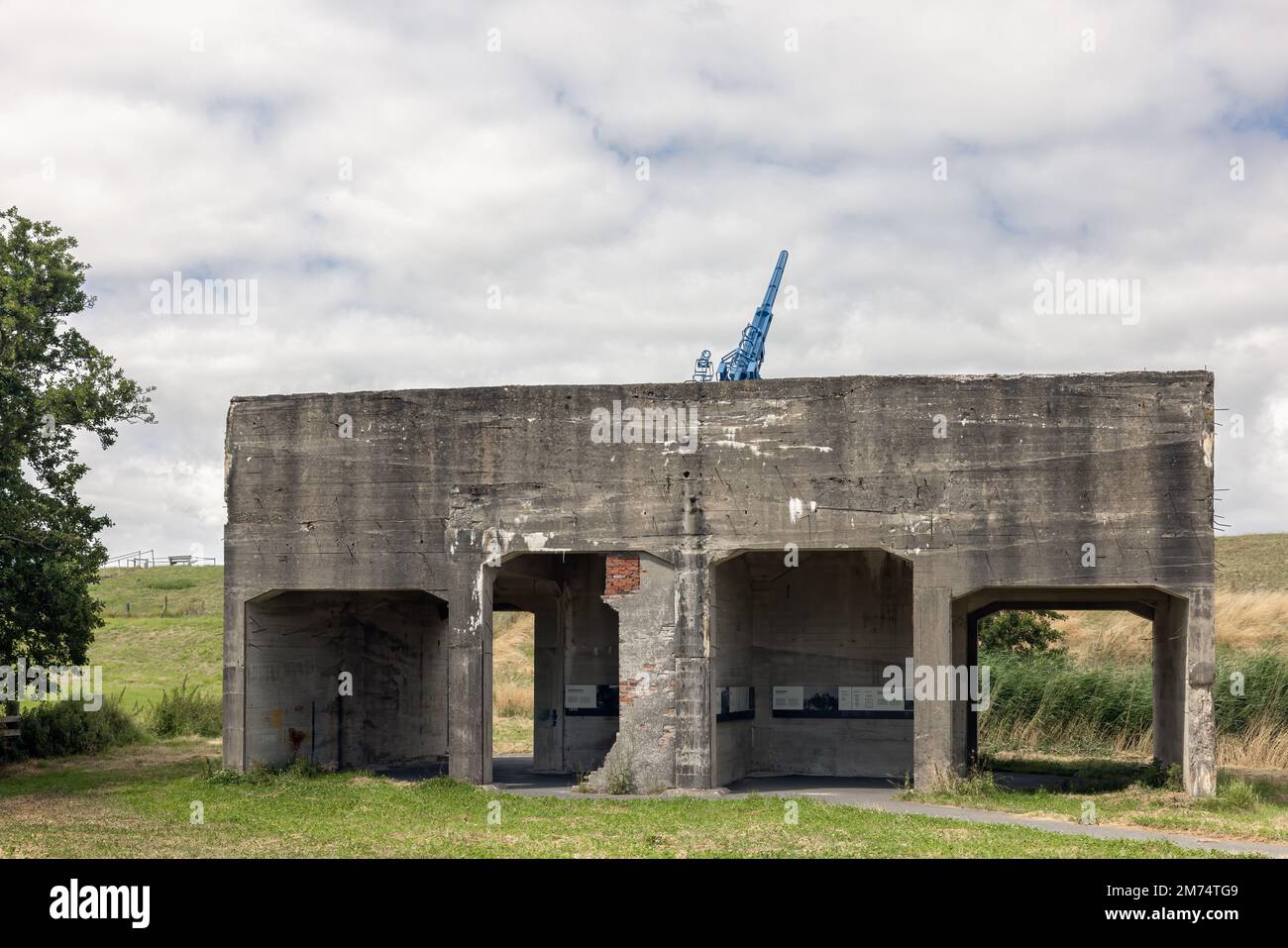 Location of German WW2 anti-aircraft defence in Dutch province ...